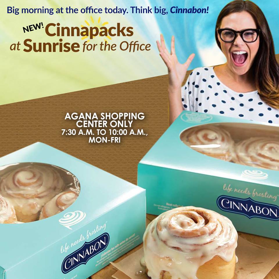 Cinnabon - CinnaPacks - Agana Shopping Center