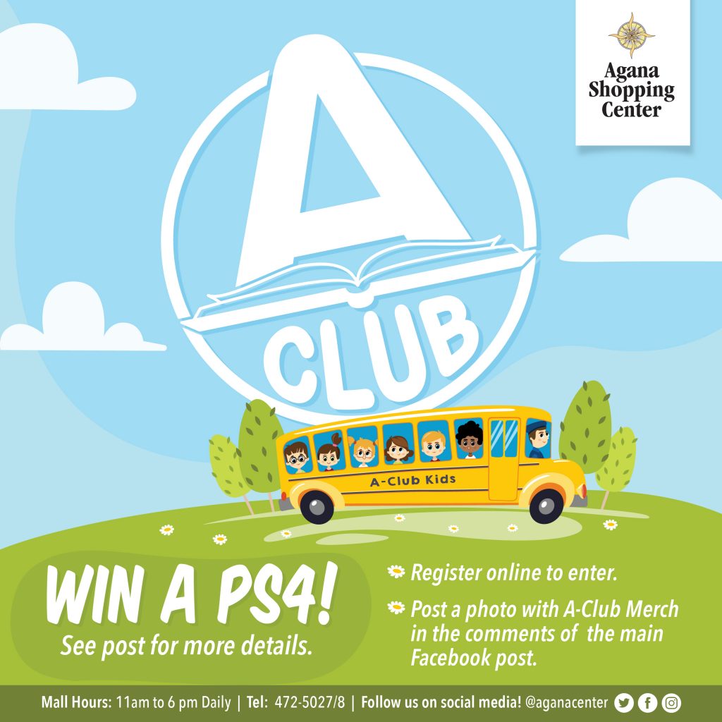 A-Club Online Contest - Agana Shopping Center