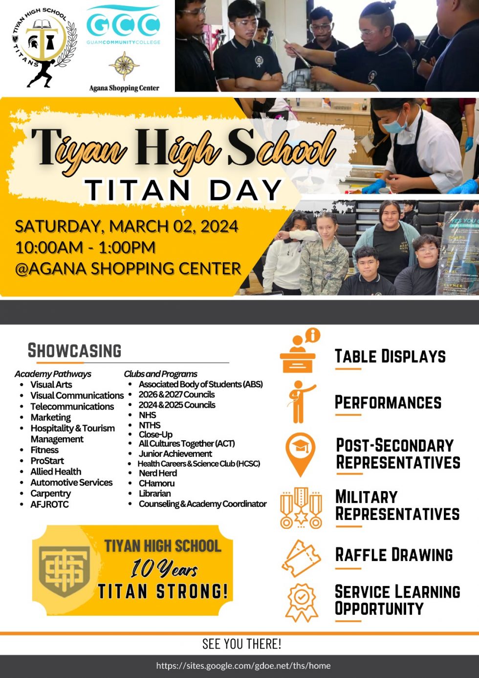 Tiyan High School Titan Day - Agana Shopping Center